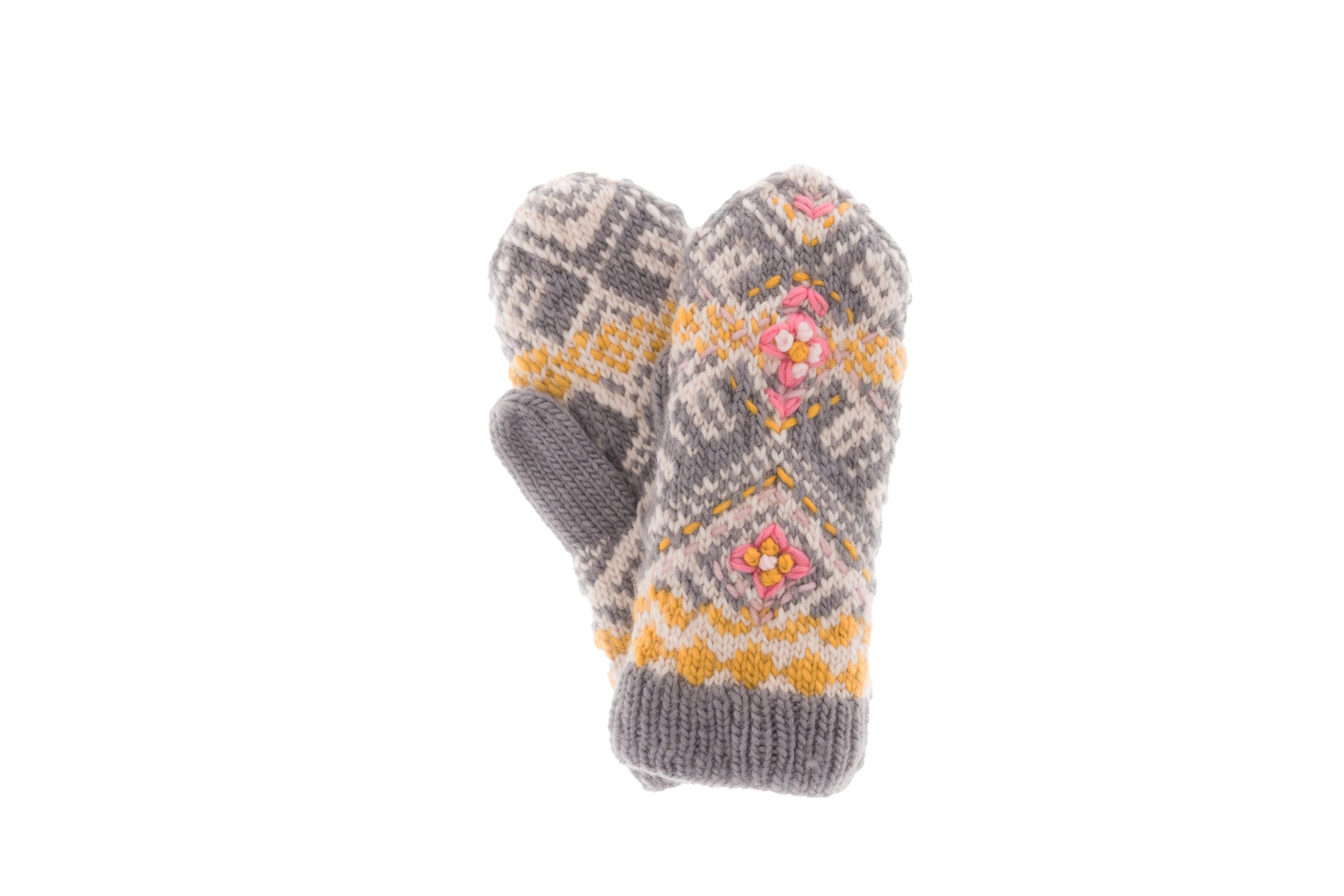 Ingrid Mittens – French Knot