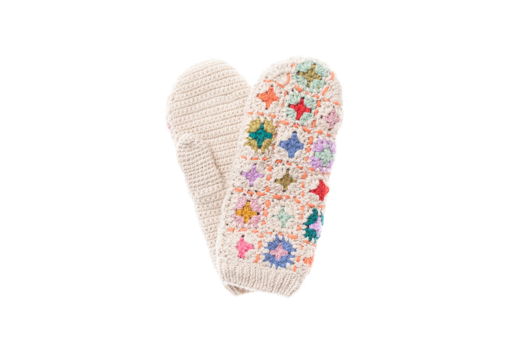 Goldie Mitten – French Knot
